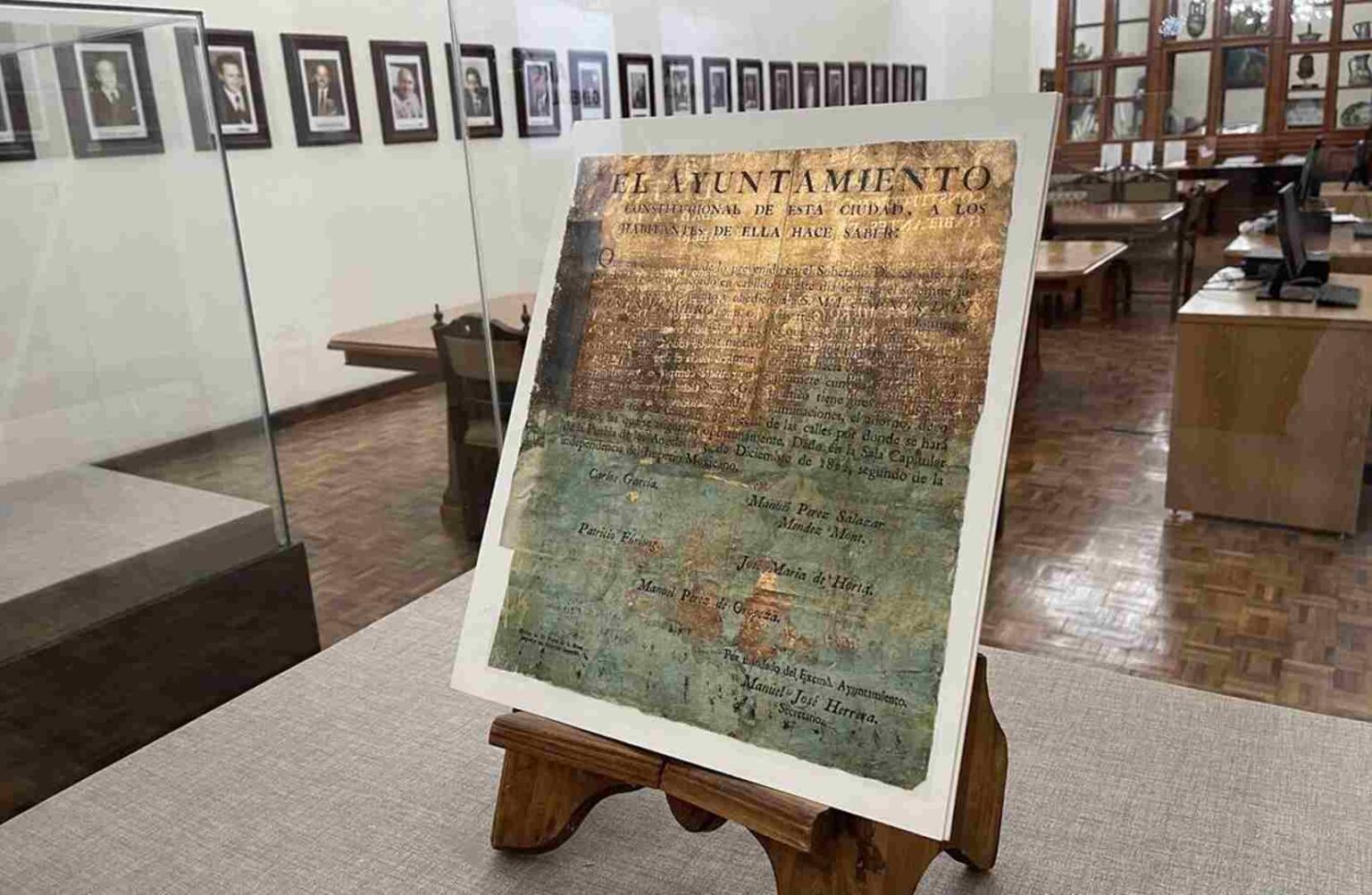 Lista la Exposición de Documentos Históricos “De la Independencia al ...